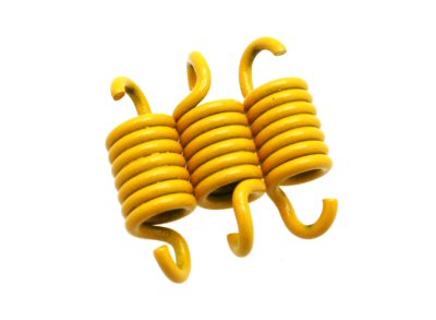 Yellow 1500 RPM clutch springs for Yamaha Zuma and Minarelli scooters ...