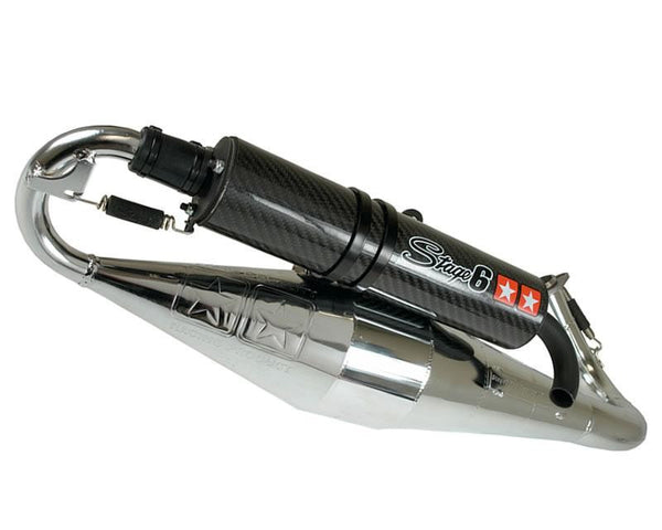 Stage 6 Pro Replica Chrome Carbon Minarelli horizontal – Dynoscooter.com